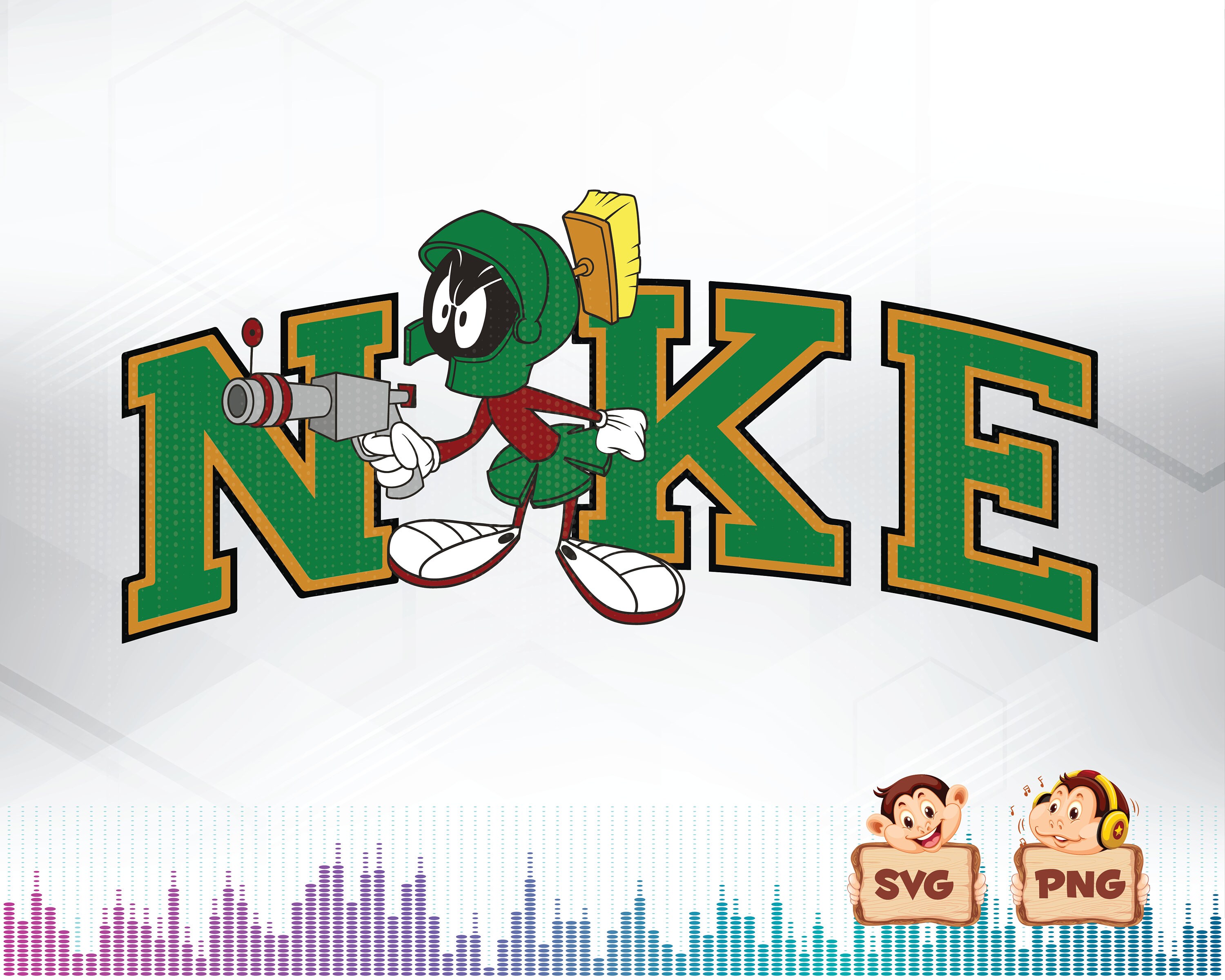 Marvin the Martian 3 SVG and PNG Formats Ready to Use for Cricut High ...