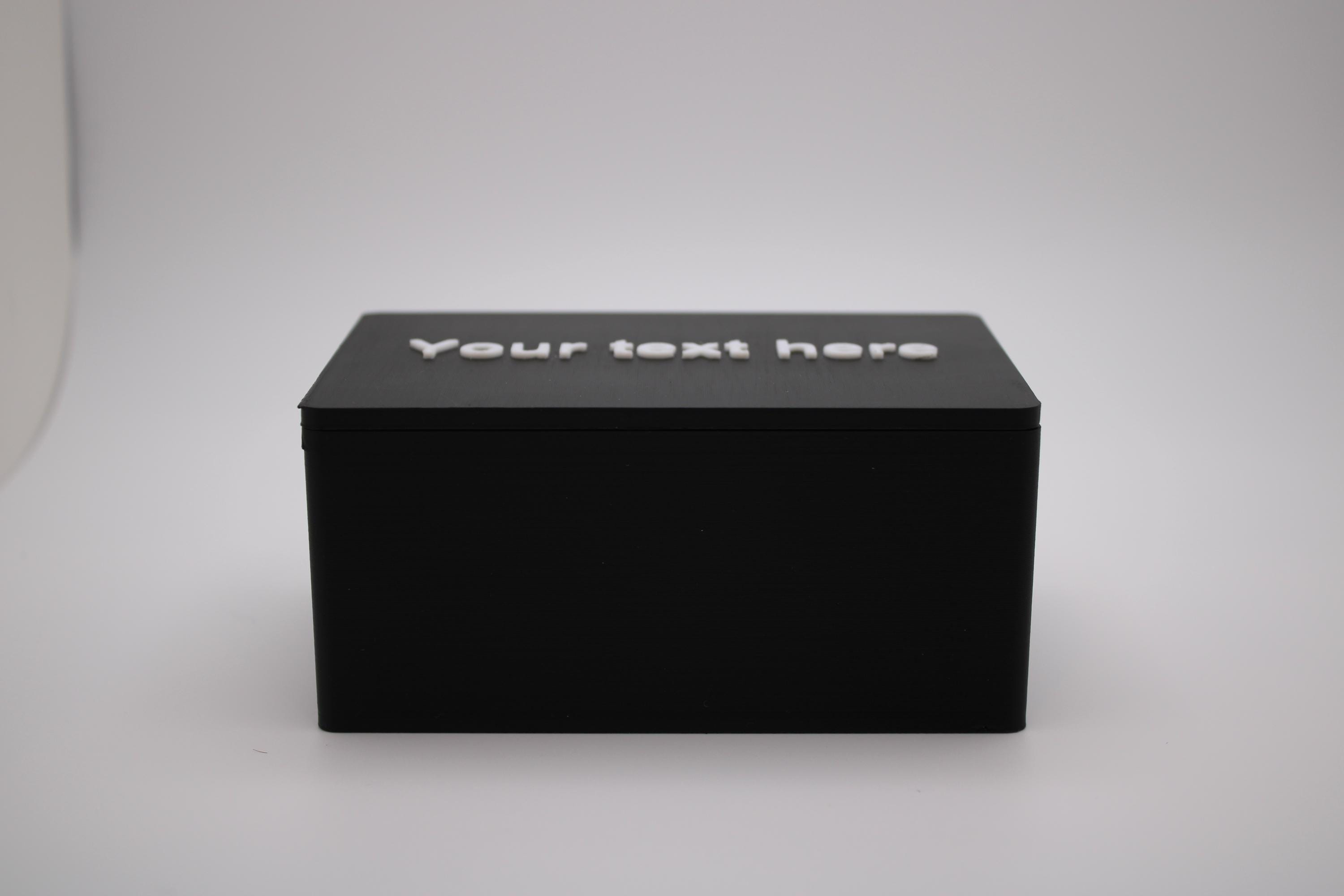 Customizable 3d Printed Magnet Slide Box - Etsy