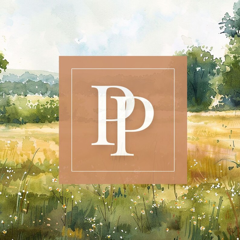 Spring Landscape Painting, Nature Print, Scenery Printable Art, Country ...