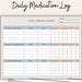 Daily Medication Log Printable Daily Medication Tracker Medication ...
