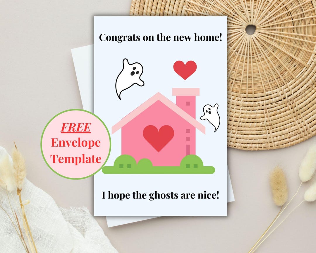 New Home Card Funny New House Card for New Home Owner Sarcastic ...