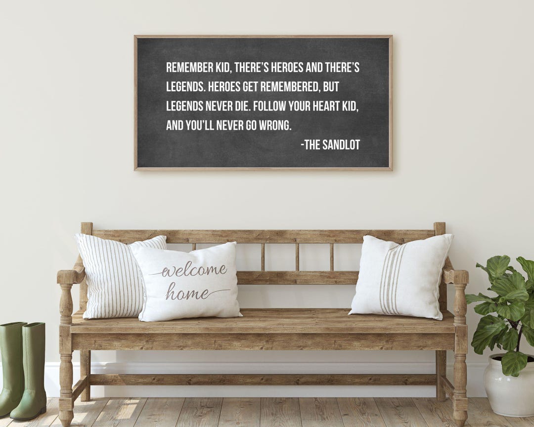 Baseball Poster for Boy Room Baseball Wall Decor for Kid Room Bball ...