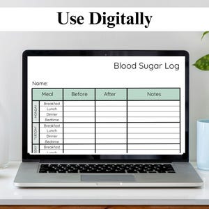 Blood Sugar Tracker Template for in Home Care Blood Glucose Chart for ...