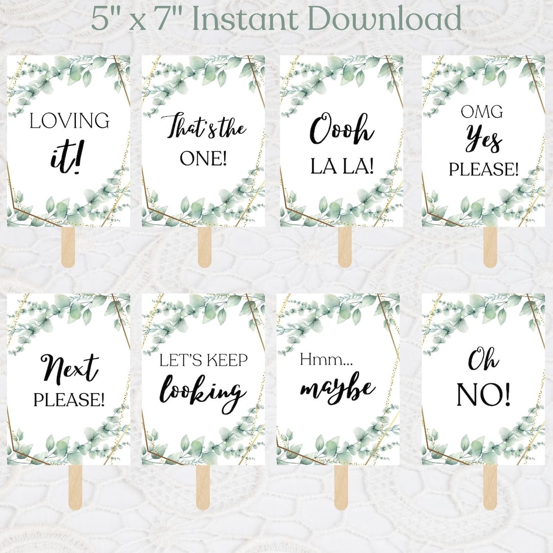 Say Yes to the Dress Photo Prop Wedding Dress Picture Prop for Bridal ...