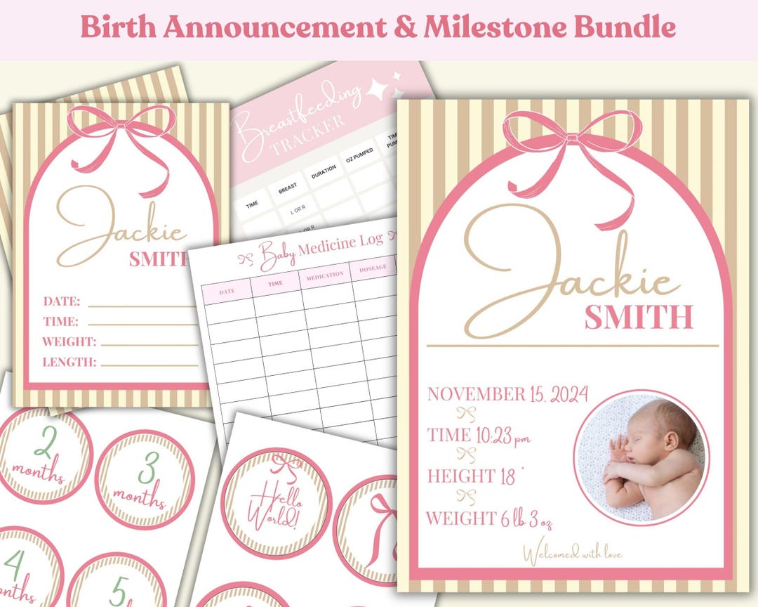 Customized Newborn Breast Feeding Tracker for New Mom Baby Health Chart ...