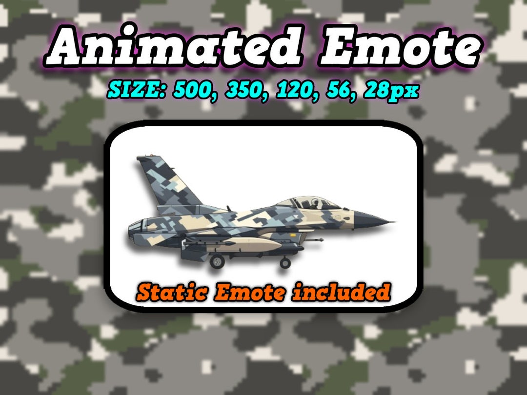 EPIC Jet Emote Animated GIF for Twitch, Discord and Kick, Streamer ...