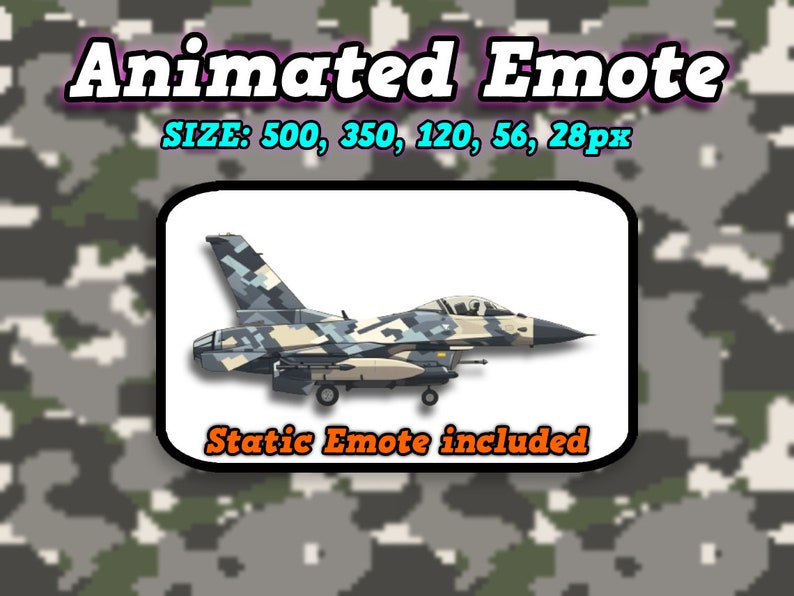 EPIC Jet Emote Animated GIF for Twitch, Discord and Kick, Streamer ...