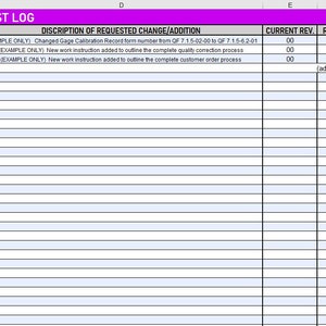 ISO 9001 2015 Document & Record Control Template With Log and Procedure ...