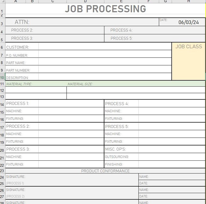 ISO 9001 2015 Planning & Production Control Template With Procedures ...