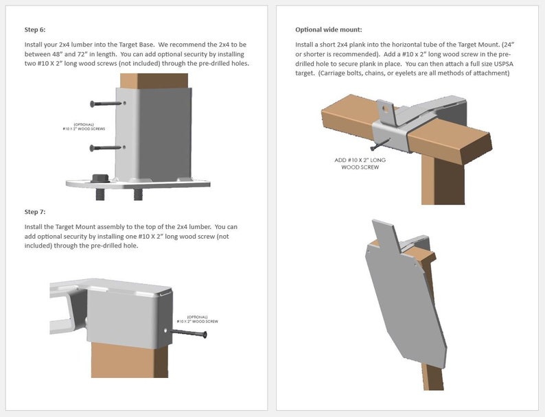 AR500 Steel Target Shooting Stand Gong Mount - Etsy