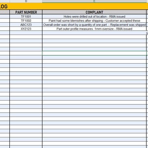 ISO 9001 2015 CORRECTIVE ACTION Template With Log and Procedure ...
