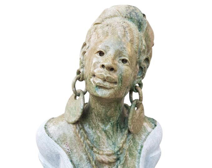 African Woman Sculpture| Shona Sculpture| Verdite| Stone Sculpture ...