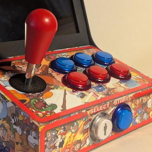 Mini Bartop Arcade - Digital Laser Cut Files (for 3mm Wood) - Etsy
