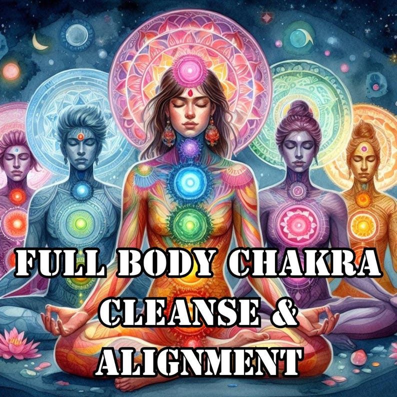 Full Body Chakra Cleanse & Alignment - Etsy