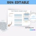 Editable Chore Chart for Kids Blue Theme, Kids Chore Chart, Kids Chore ...