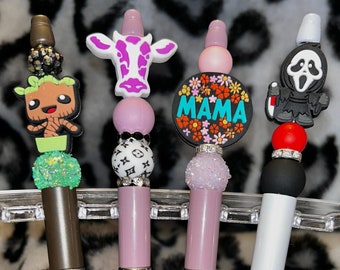Custom Beaded Pens Made to Order - Etsy