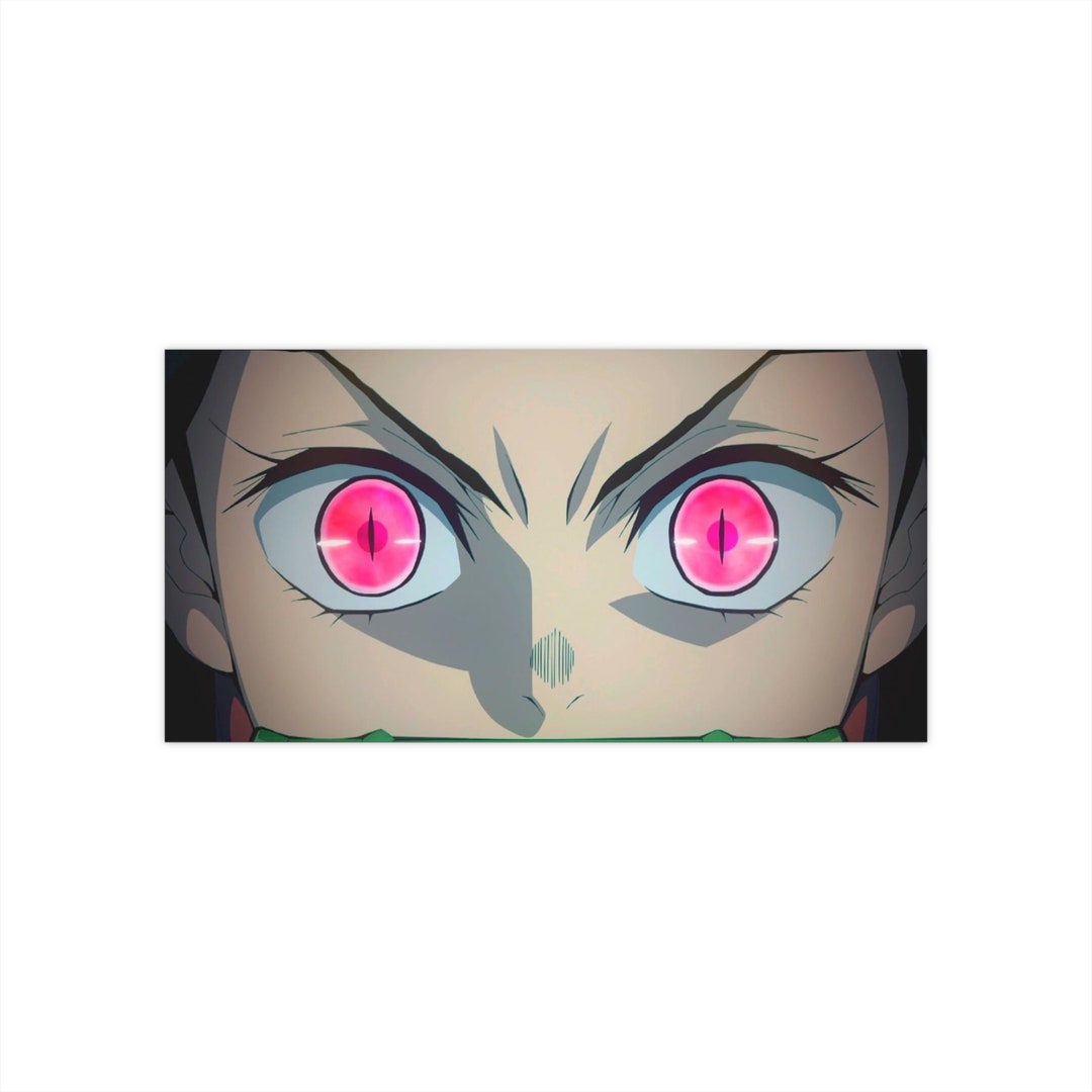 Fierce Demon Eye Nezuko Nezuko Demon Slayer - Etsy
