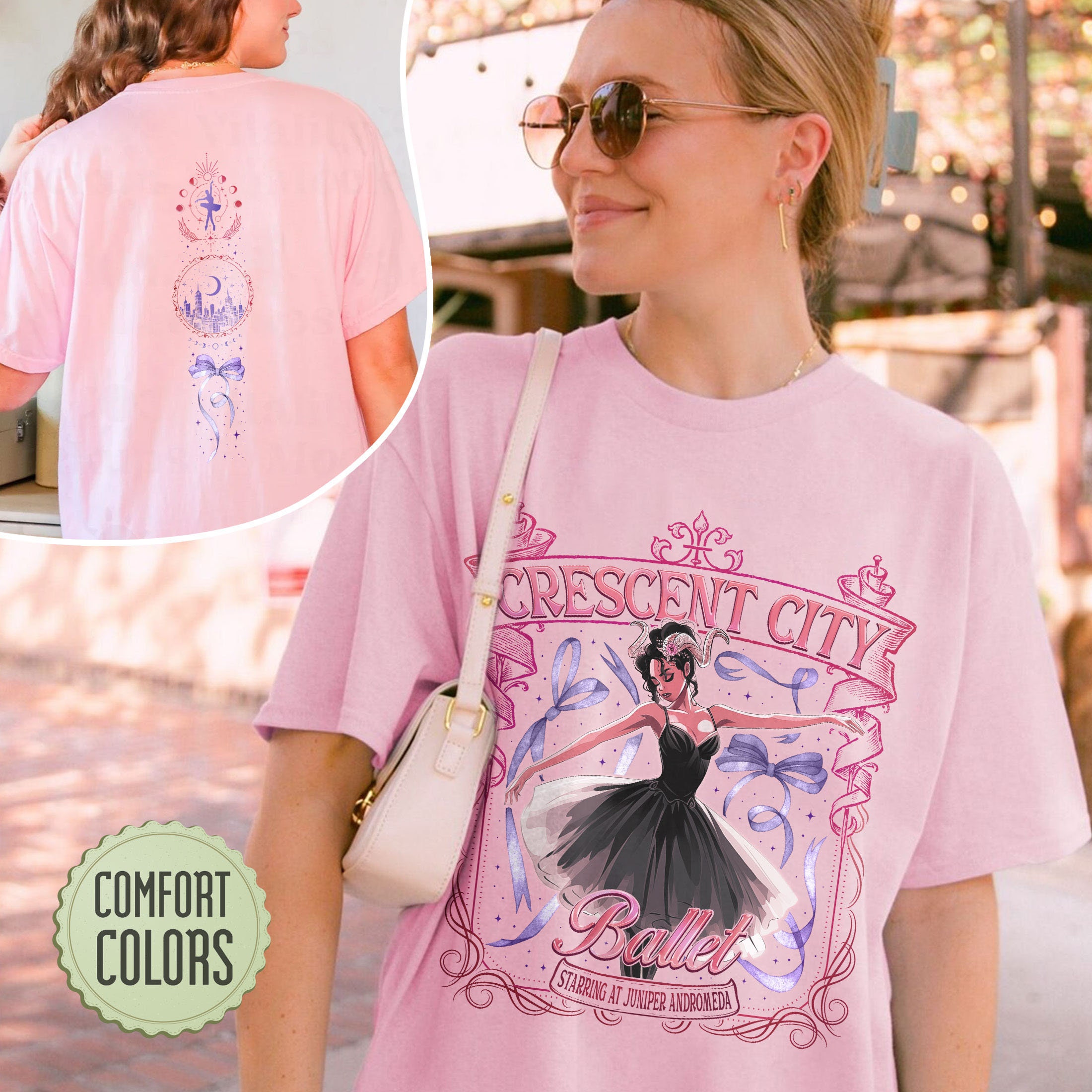 Crescent City Fan Png Instant Download, Juniper Andromeda Ballet Shirt ...