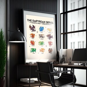 Fourth Wing Cats Print, Basgiath War College Digital Wall Art, Fantasy ...