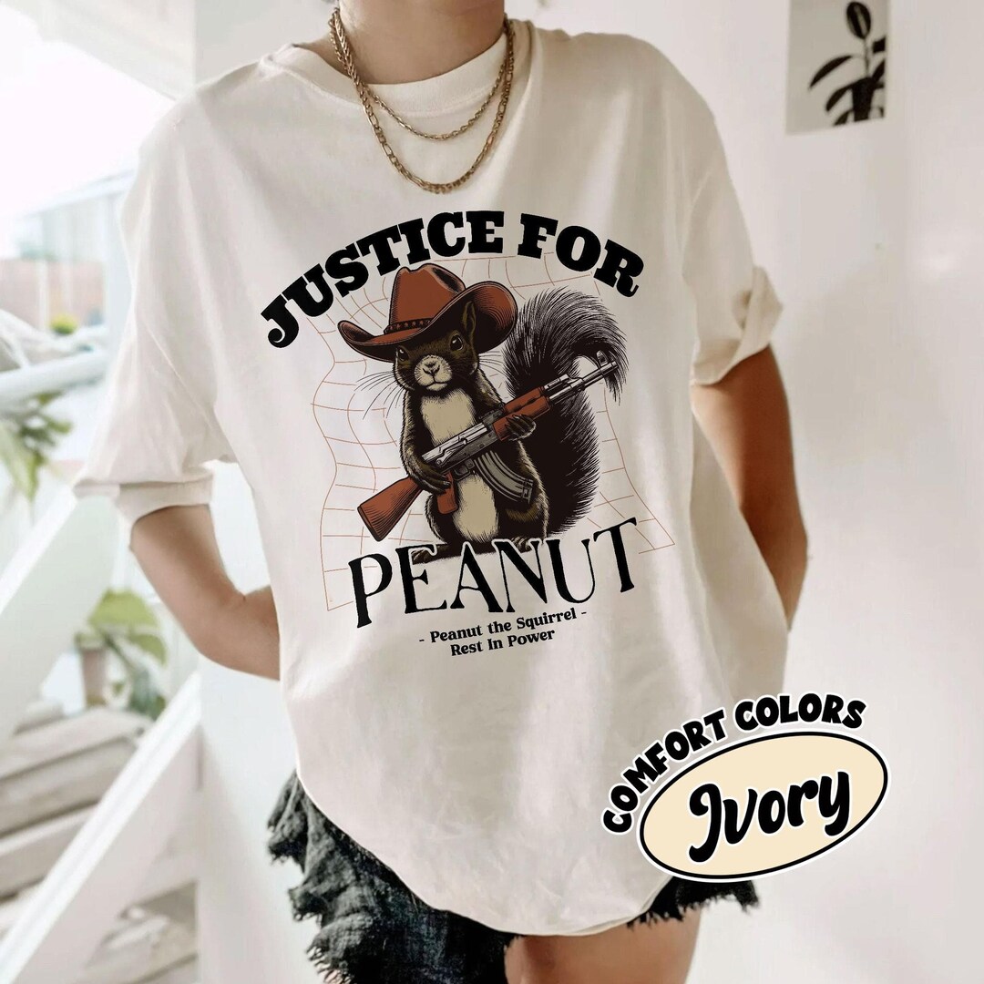 Justice for Peanut Instant Download, Peanut the Squirrel Digital Png ...