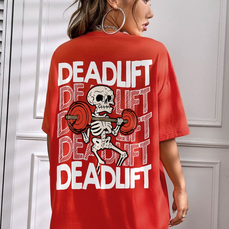 Skeleton Deadlift PNG, Skeleton Gym Workout Svg, Funny Deadlifter ...