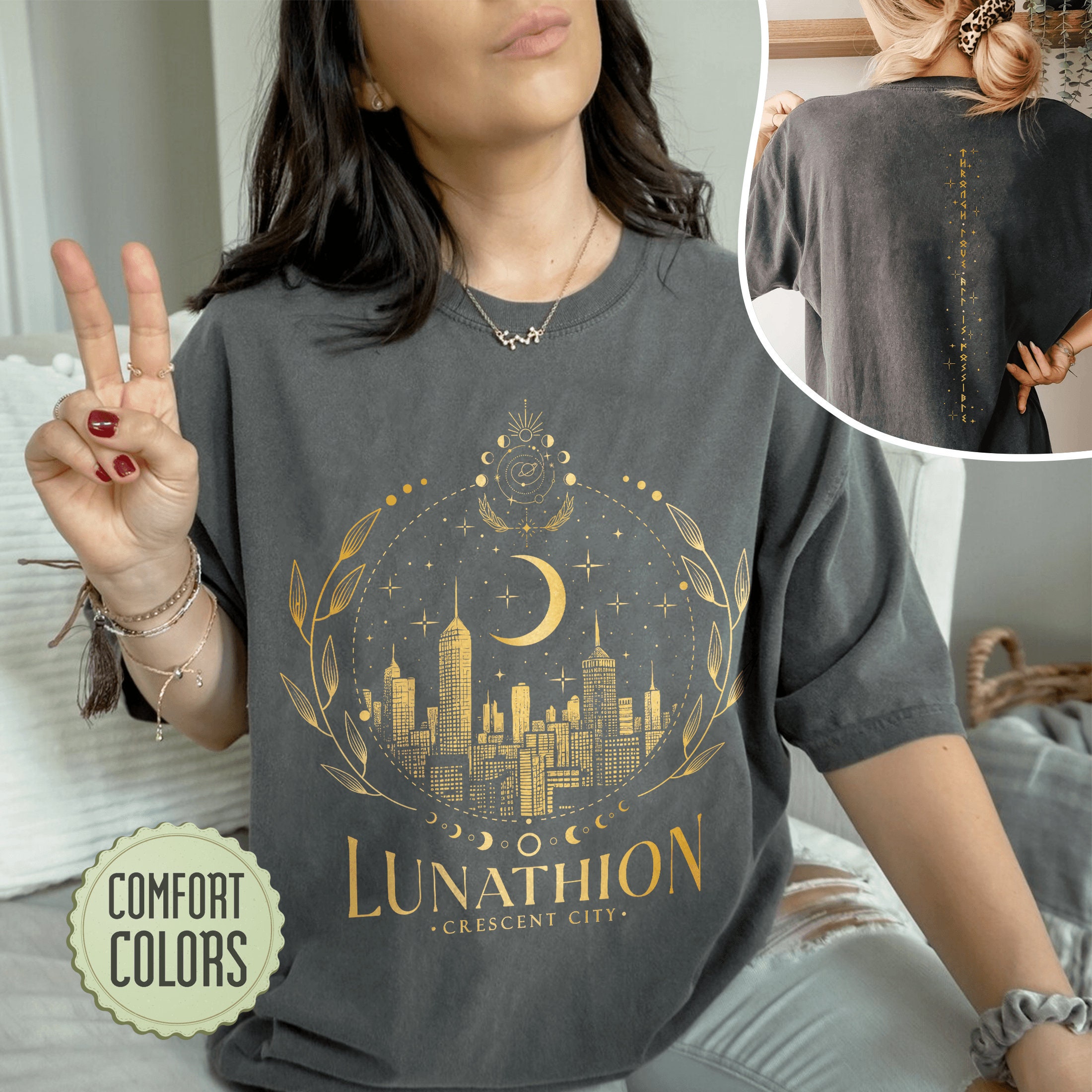 Crescent City Lunathion PNG, Bryce Tattoo Shirt Designs, Bryce Quinlan ...