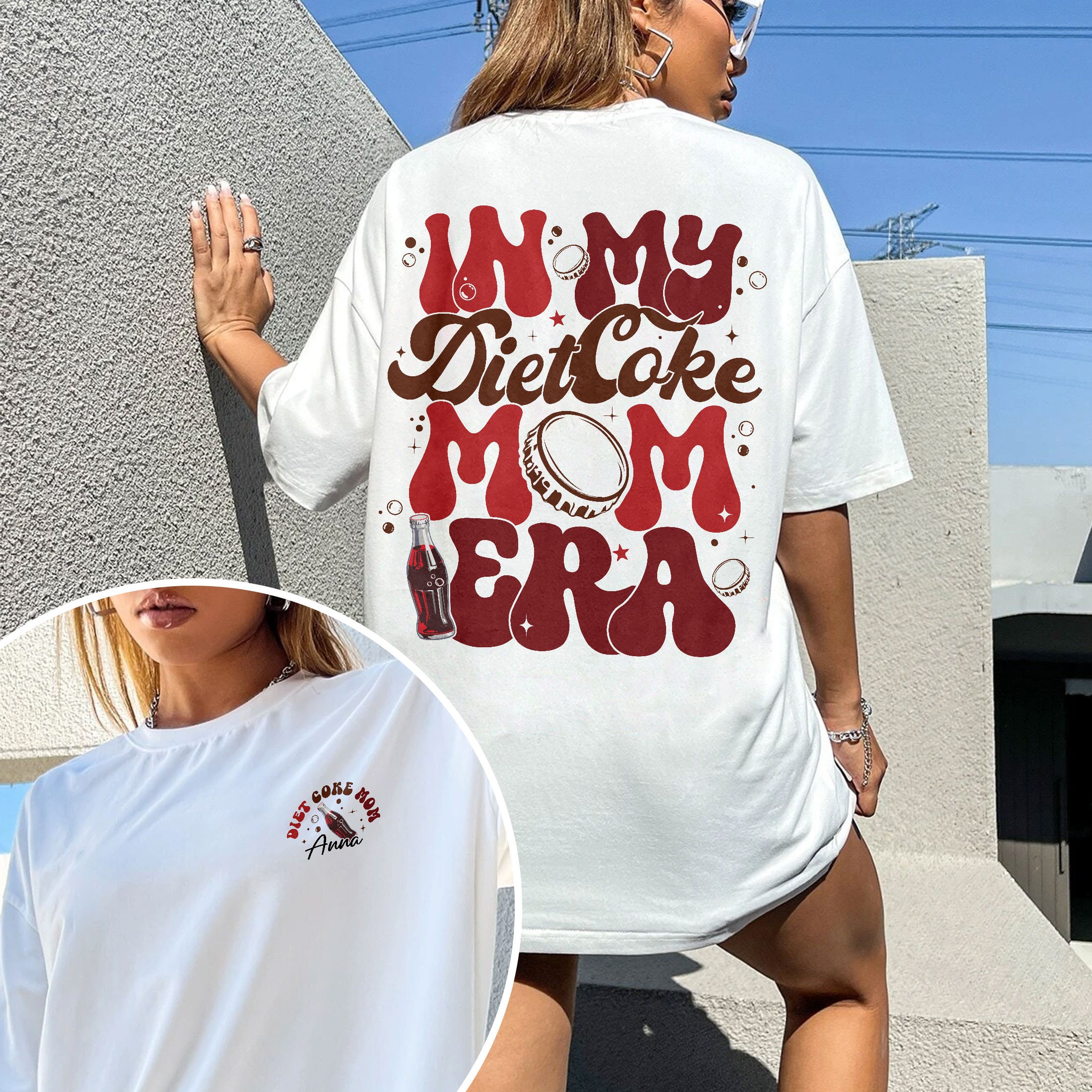 Funny Diet Coke Mom Shirt Design, in My Diet Coke Era Png Instant ...