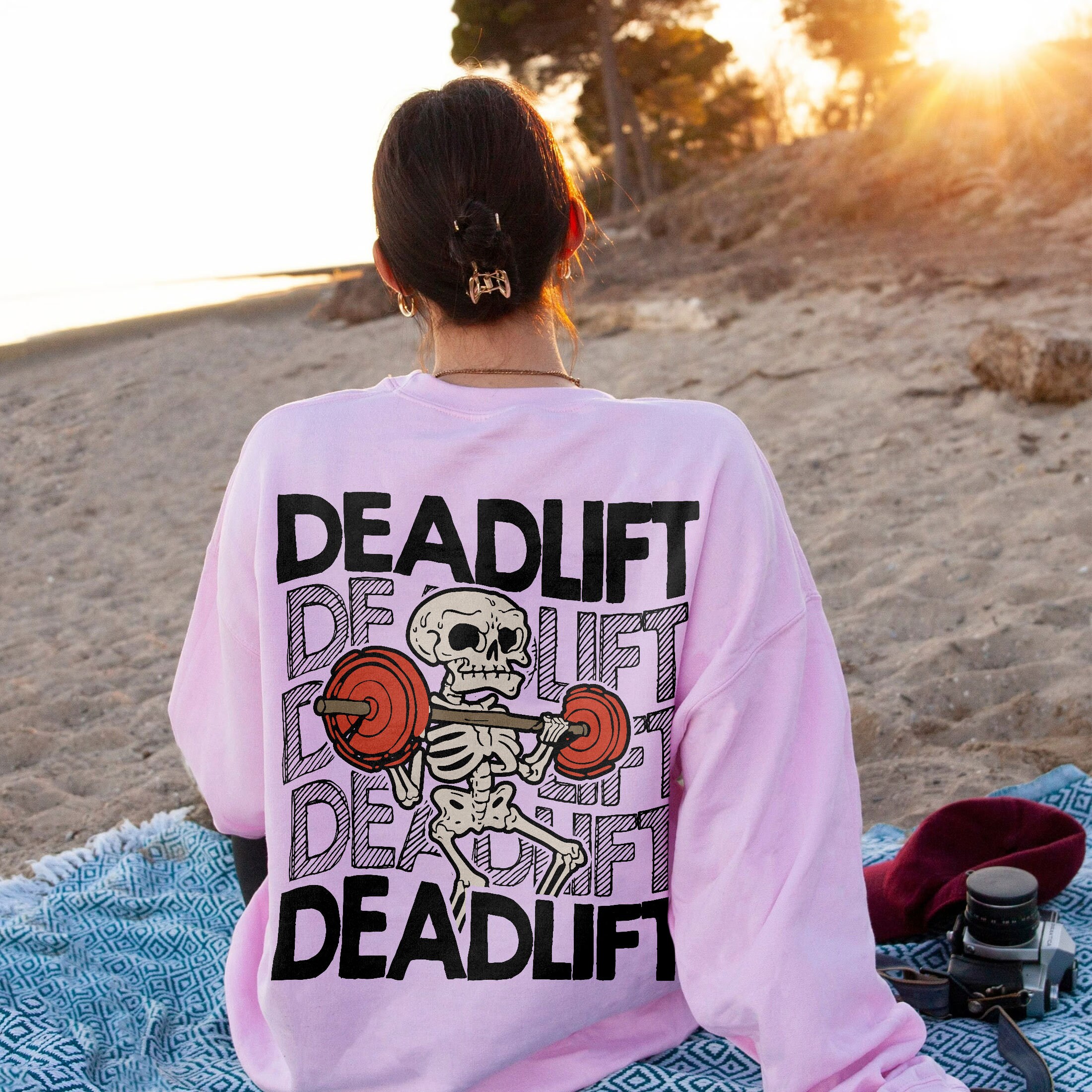 Skeleton Deadlift PNG, Skeleton Gym Workout , Funny Deadlifter Instant ...