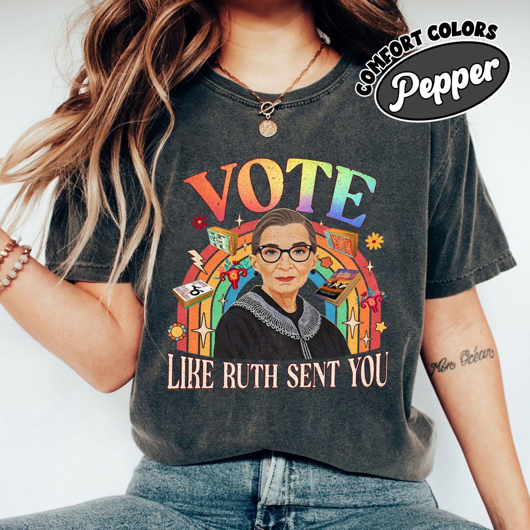 Vote Like Ruth Sent You PNG Digital Download, Vote Shirt Designs, Ruth ...