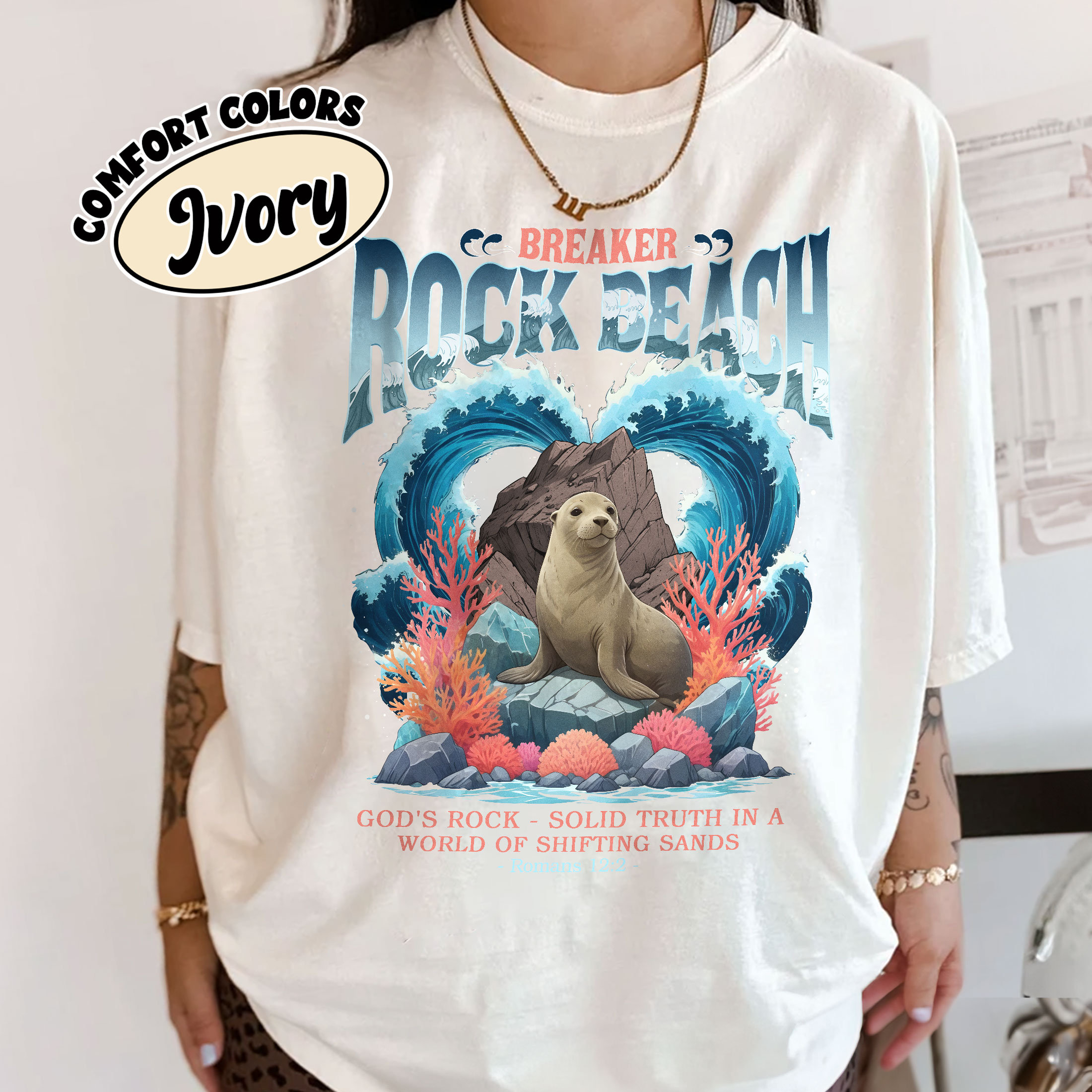 God's Rock-solid Truth in PNG Digital Download, VBS Breaker Rock Beach 2024 Shirt Designs, VBS ...