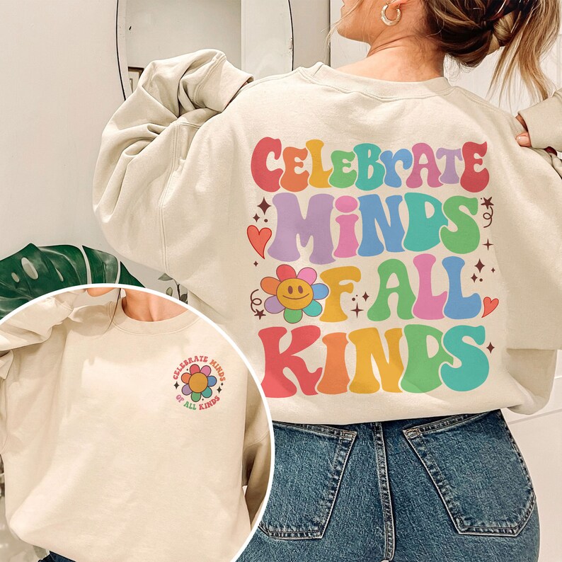 Celebrate Minds of All Kinds Png, Autism Awareness Shirt Designs ...