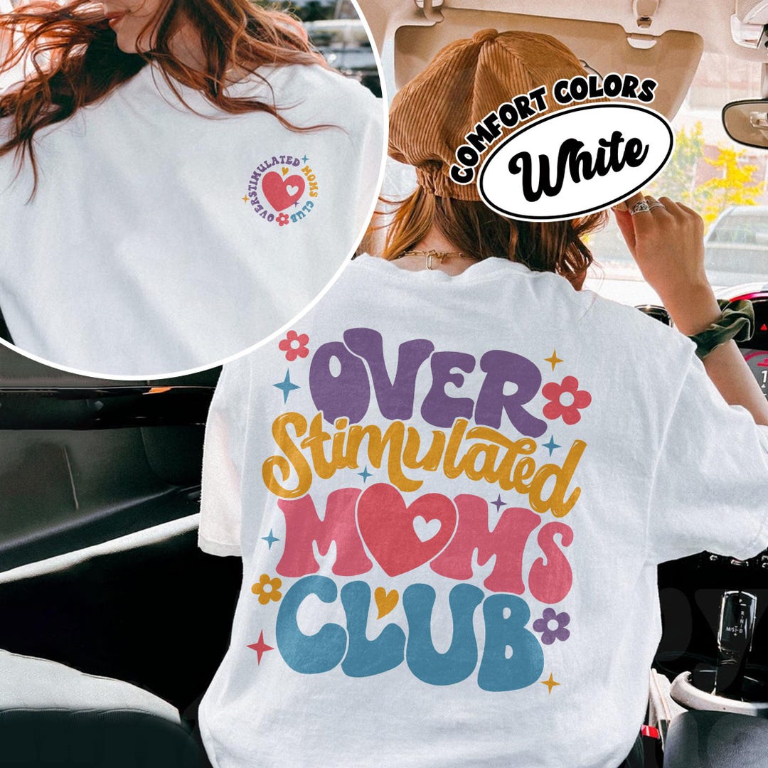 Cool Moms Club Instant Download, Overstimulated Moms Png, in My Cool ...