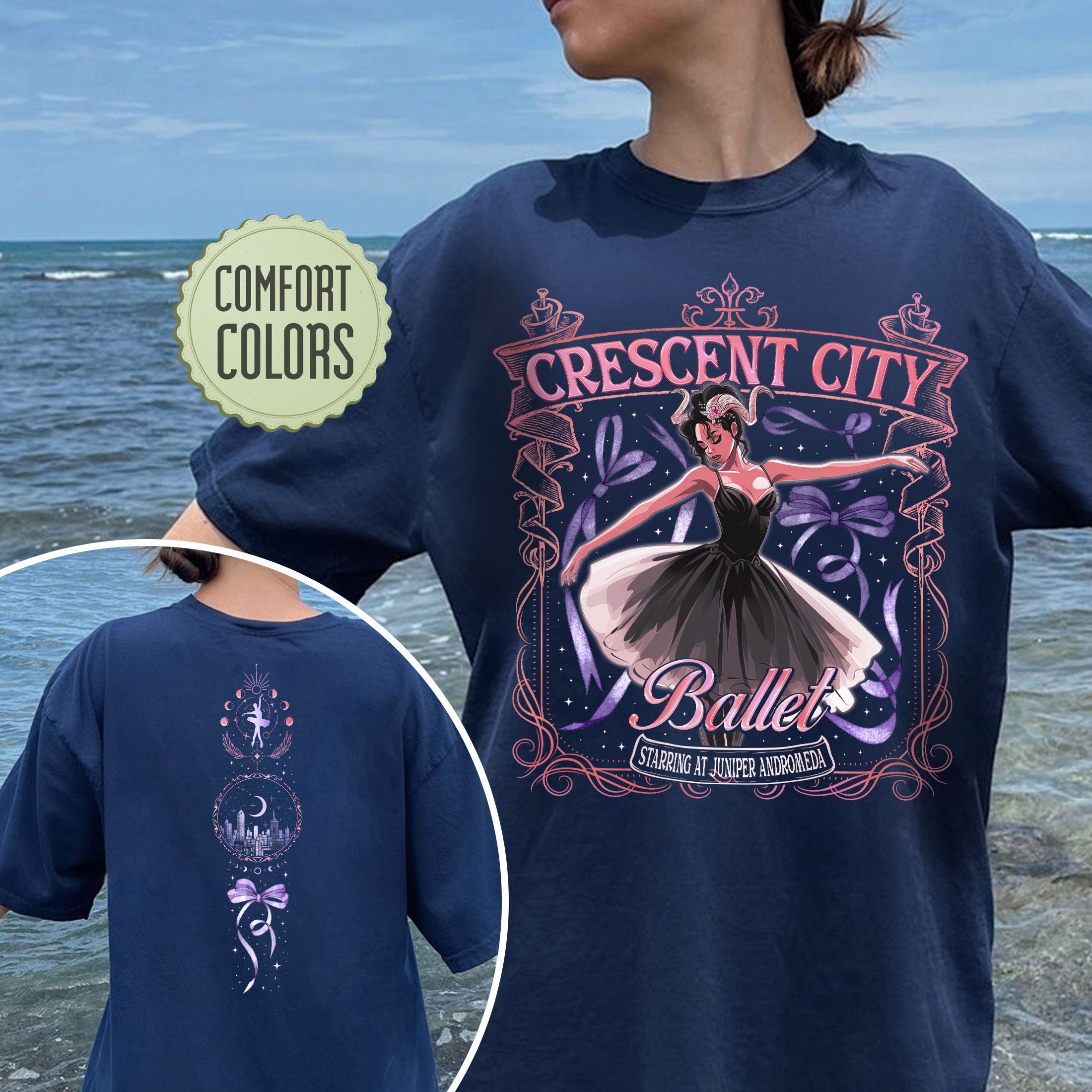 Crescent City Fan Png Instant Download, Juniper Andromeda Ballet Shirt ...