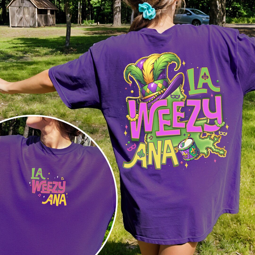 La Weezy Ana Mardi Gras PNG Digital Download, 2025 Louisiana Mardi Gras ...