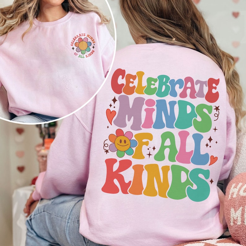 Celebrate Minds of All Kinds Png, Autism Awareness Shirt Designs ...