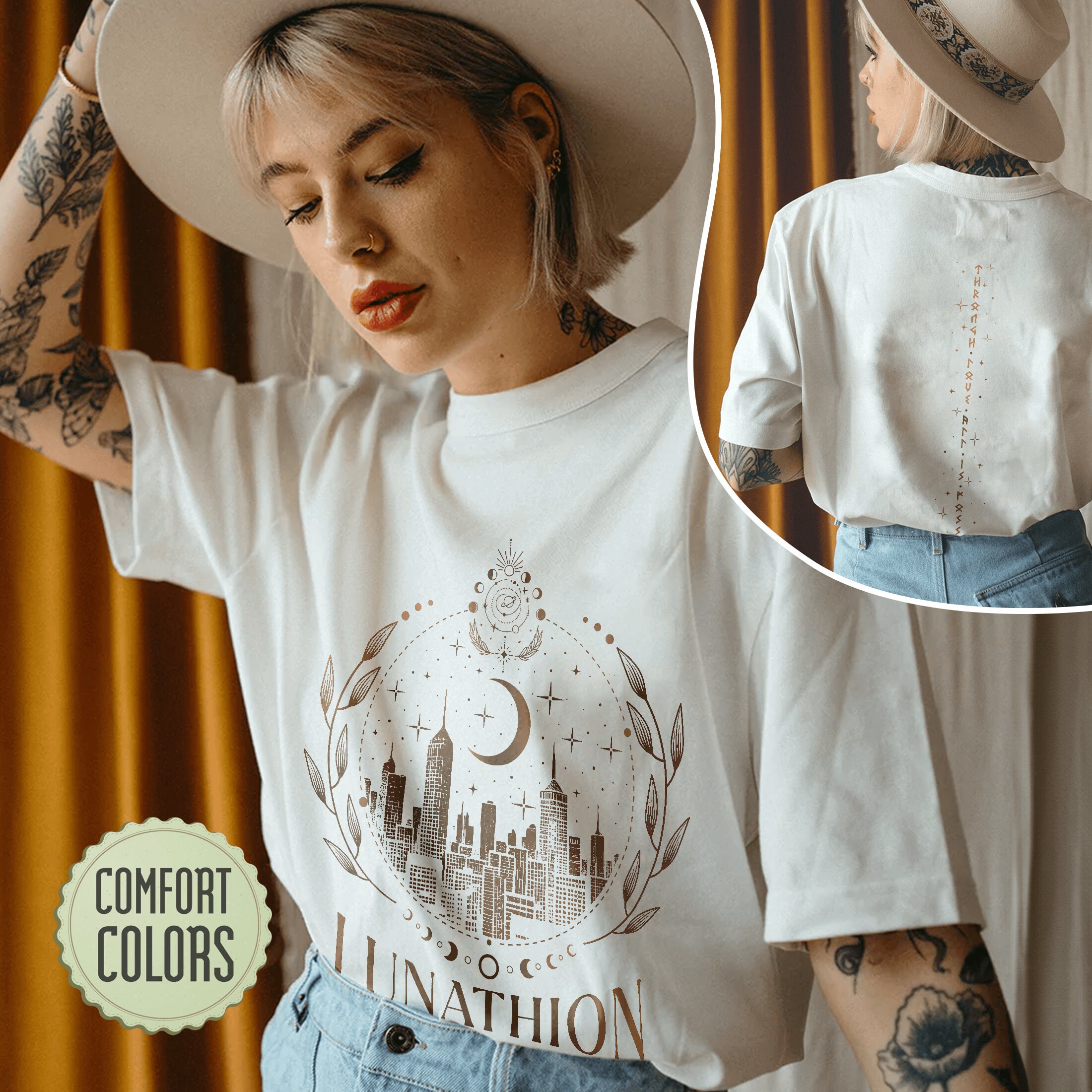 Crescent City Lunathion PNG, Bryce Tattoo Shirt Designs, Bryce Quinlan ...