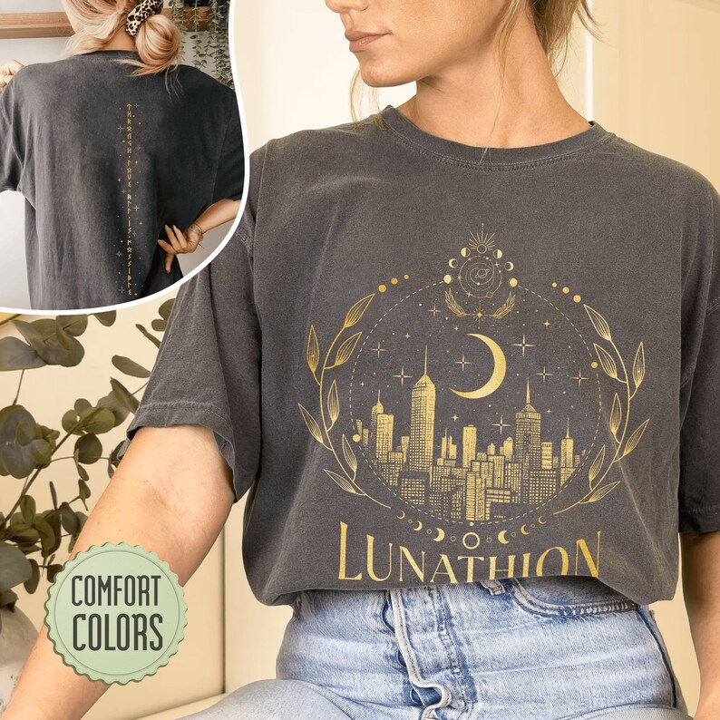Crescent City Lunathion PNG, Bryce Tattoo Shirt Designs, Bryce Quinlan ...