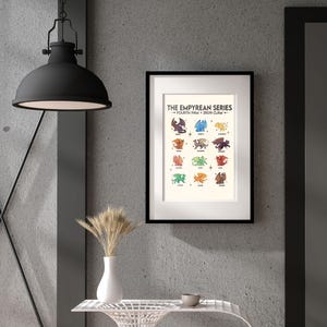 Fourth Wing Cats Print, Basgiath War College Digital Wall Art, Fantasy ...