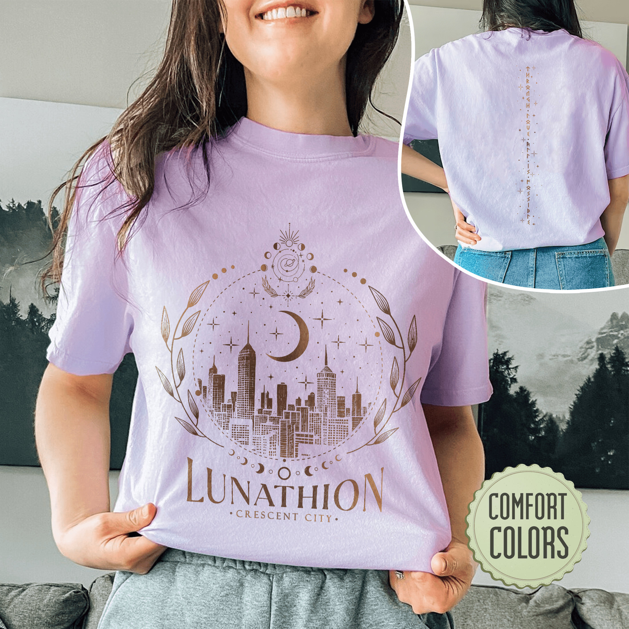 Crescent City Lunathion PNG, Bryce Tattoo Shirt Designs, Bryce Quinlan ...
