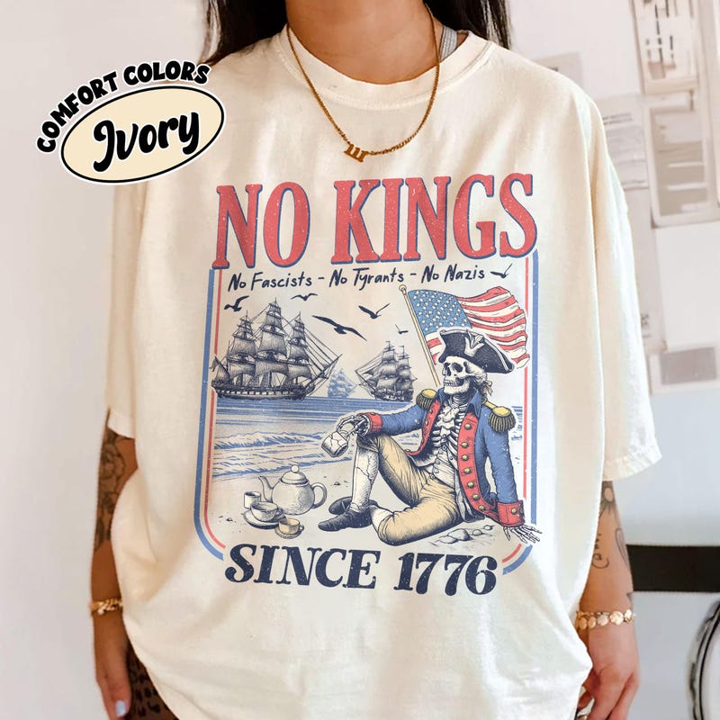 No Kings T Shirt Designs - Etsy