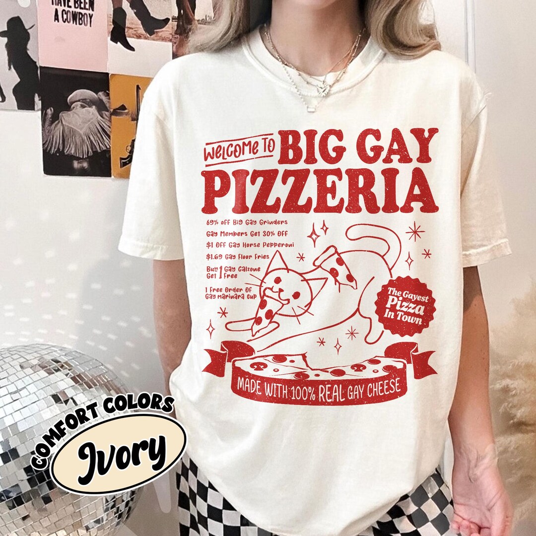 Funny LGBT Cat Digital PNG Download, Gay Pizza Pride Month Png, LGBT ...