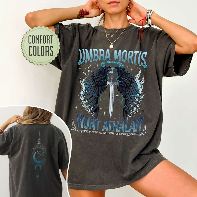 Crescent City Fan Png Instant Download, Umbra Mortis Shirt Design ...