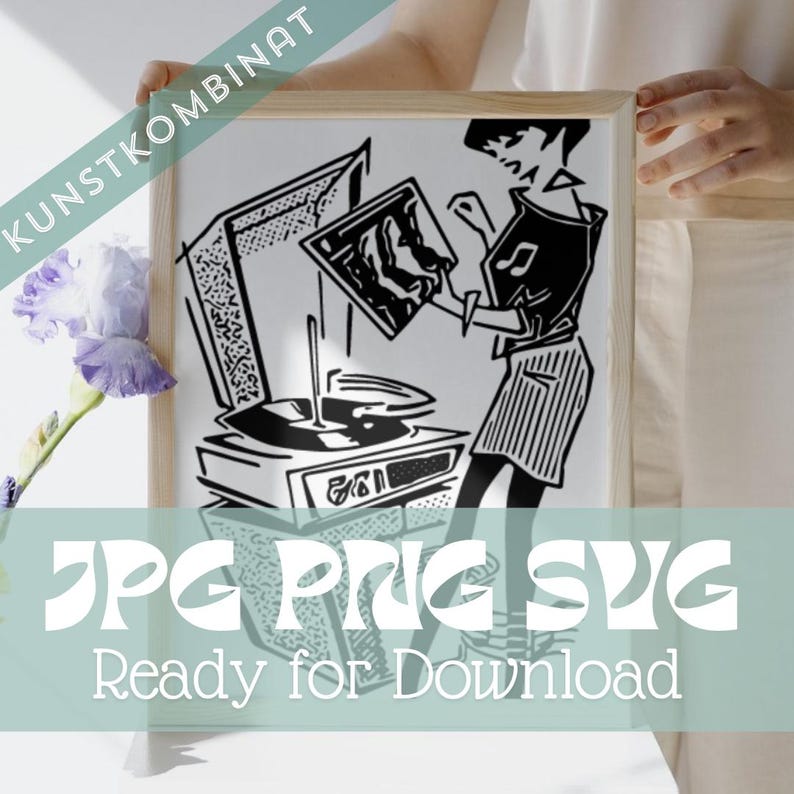 Dancing Woman DXF Svg Png Jpg Clipart for T Shirt Clothing Patches for ...