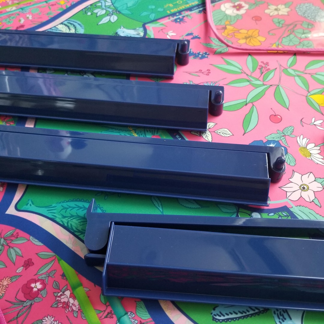 NEW NAVY BLUE Racks!! Navy Blue Solid Color Mahjong Racks W/attached ...
