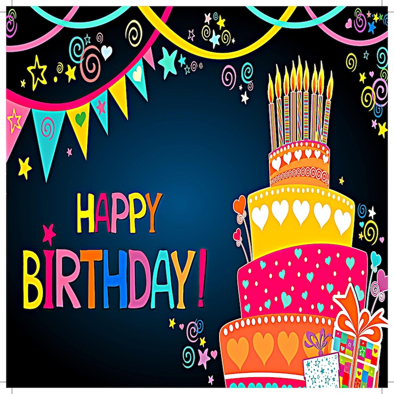 Happy Birthday Mahjong - Etsy