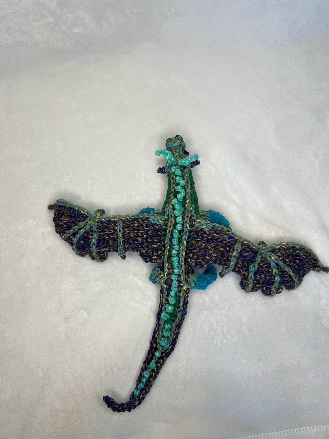 Rubber Band Dragon complex Advanced - Etsy