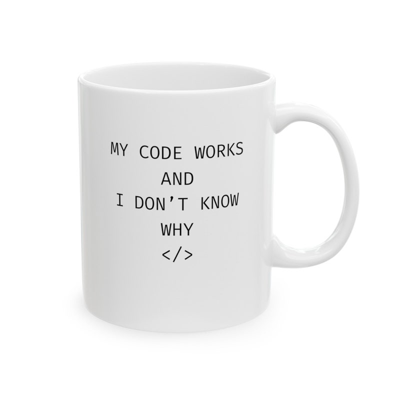 Funny Software Engineering White Coffee Mug Computer Science T Programmer T Coding Coffee