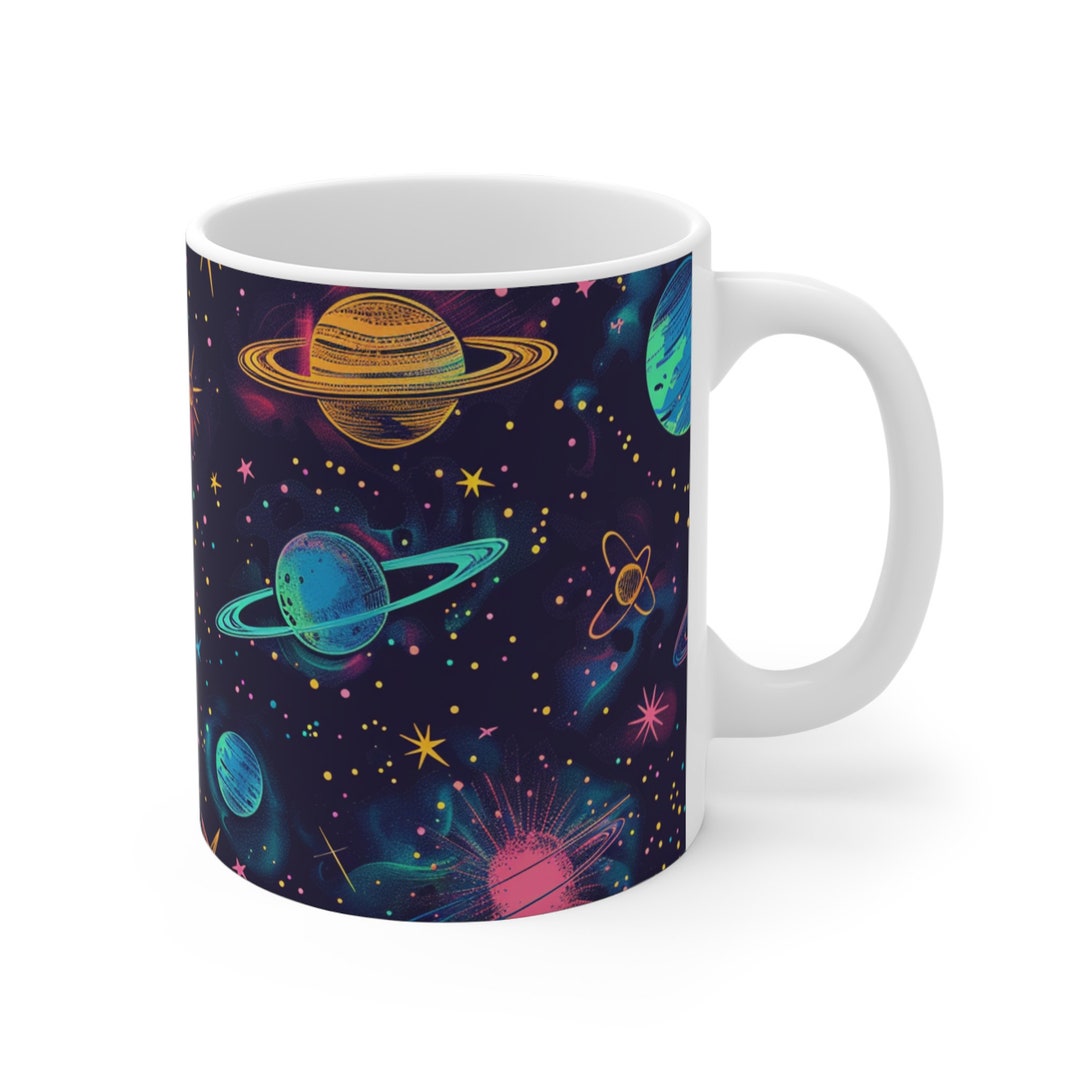 Planetary Drift Coffee, Tea, and Hot Chocolate Mug 11oz - Etsy