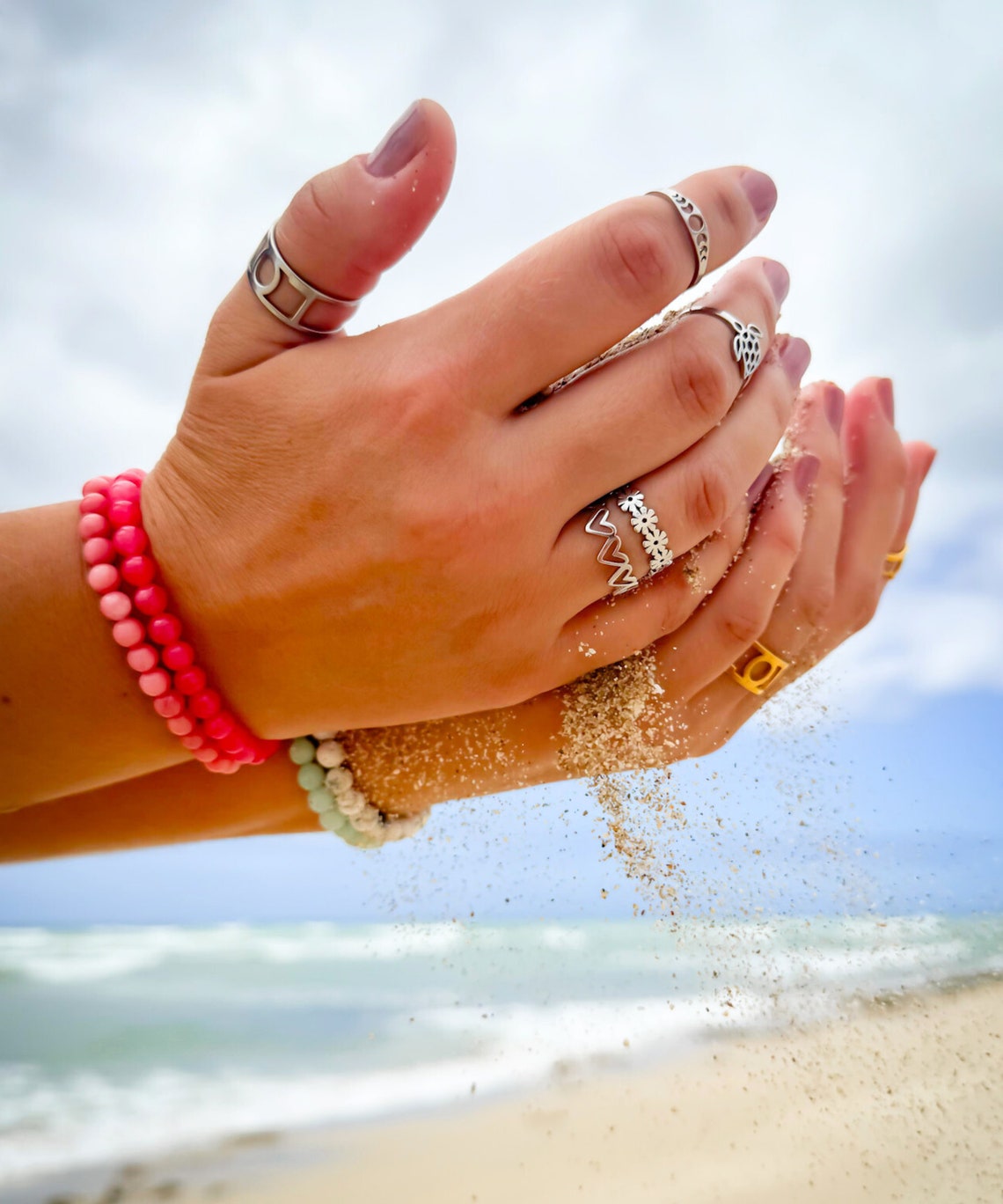 Hawaii Ring Turtle Ring 18K Gold Tropical Ring Stainless Steel Ring for ...