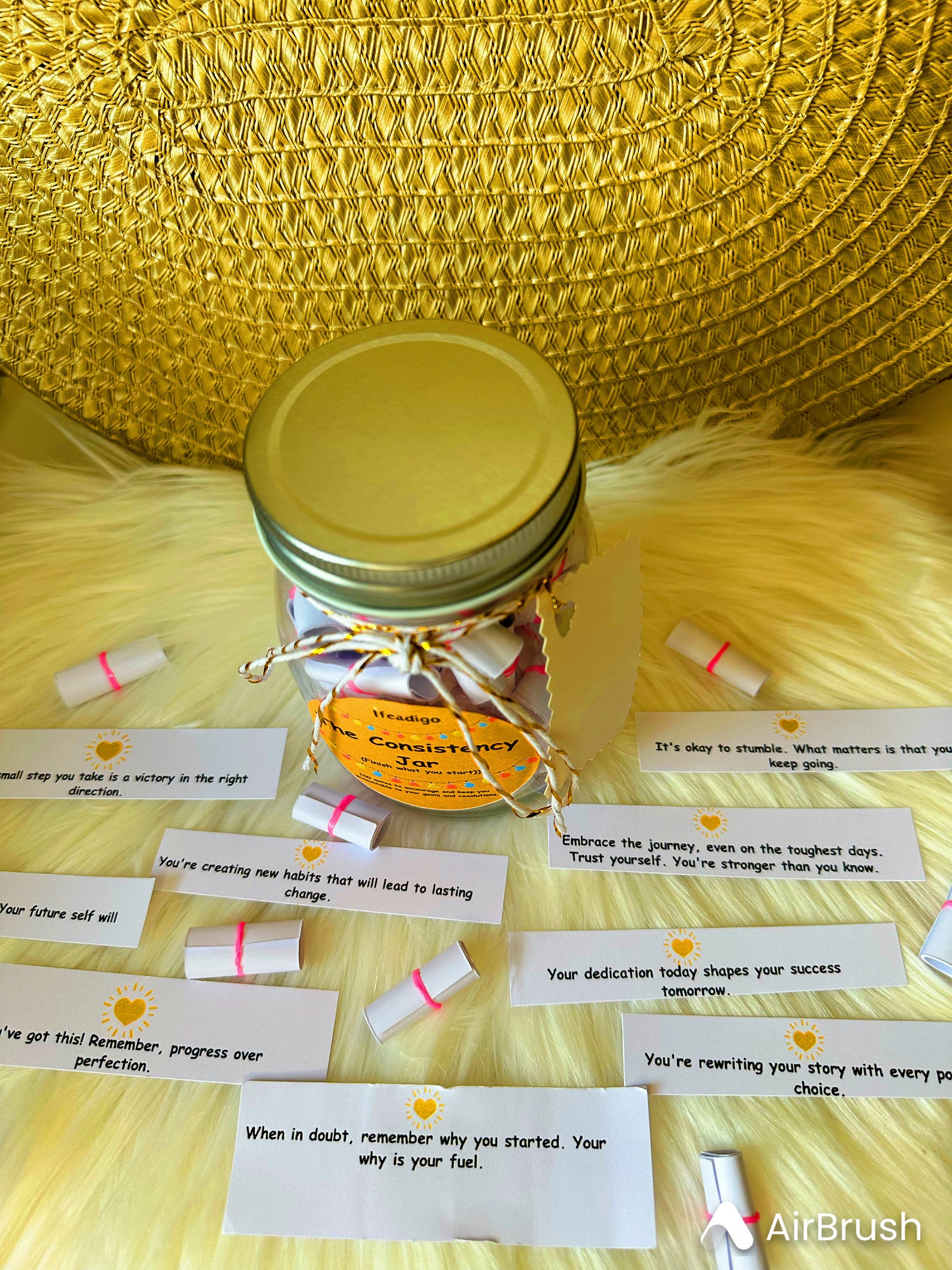 Productivity Jar to Help You Stay Consistent to Your Goals| Powerful ...